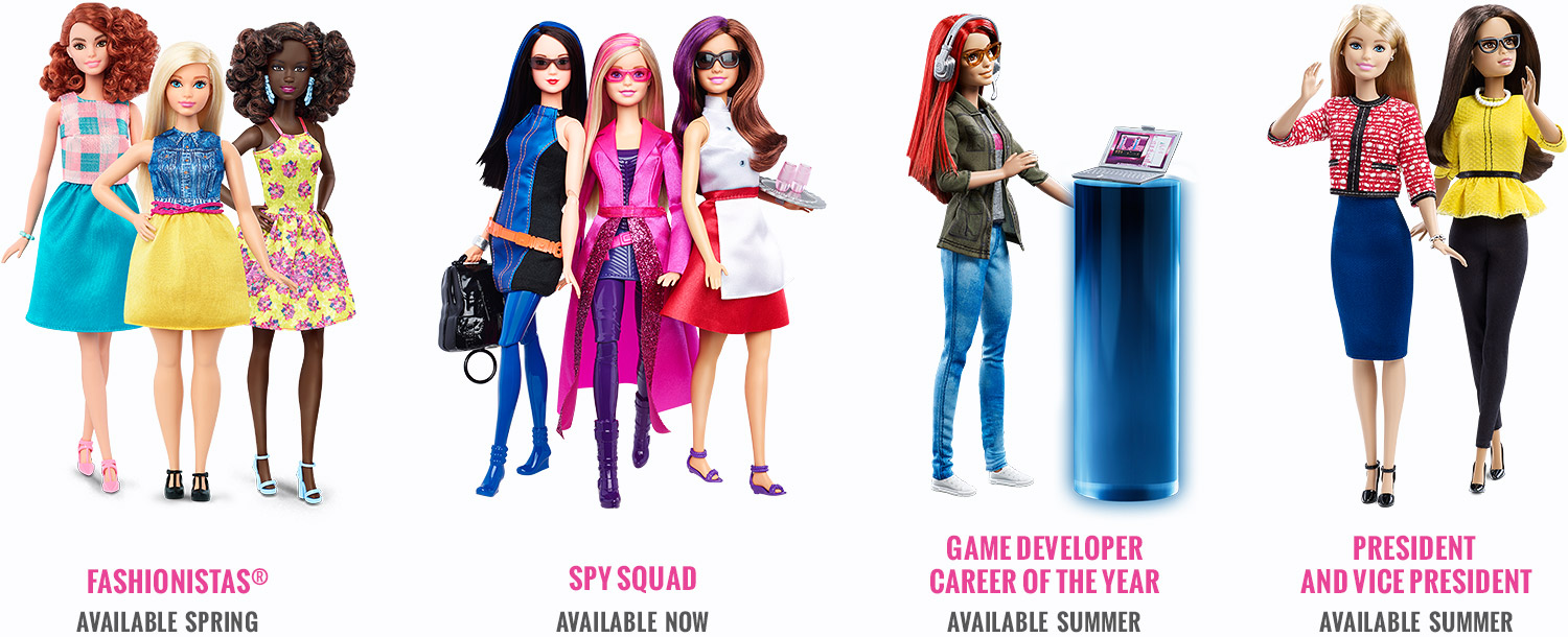 NEW Barbie Dolls introduced by Mattel and it's a BIG deal!